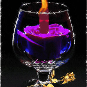 Секс со свечами анимационная открытка