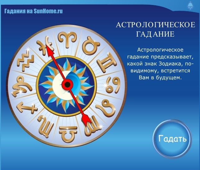 Астрологическое гадание онлайн бесплатно - Дом Солнца